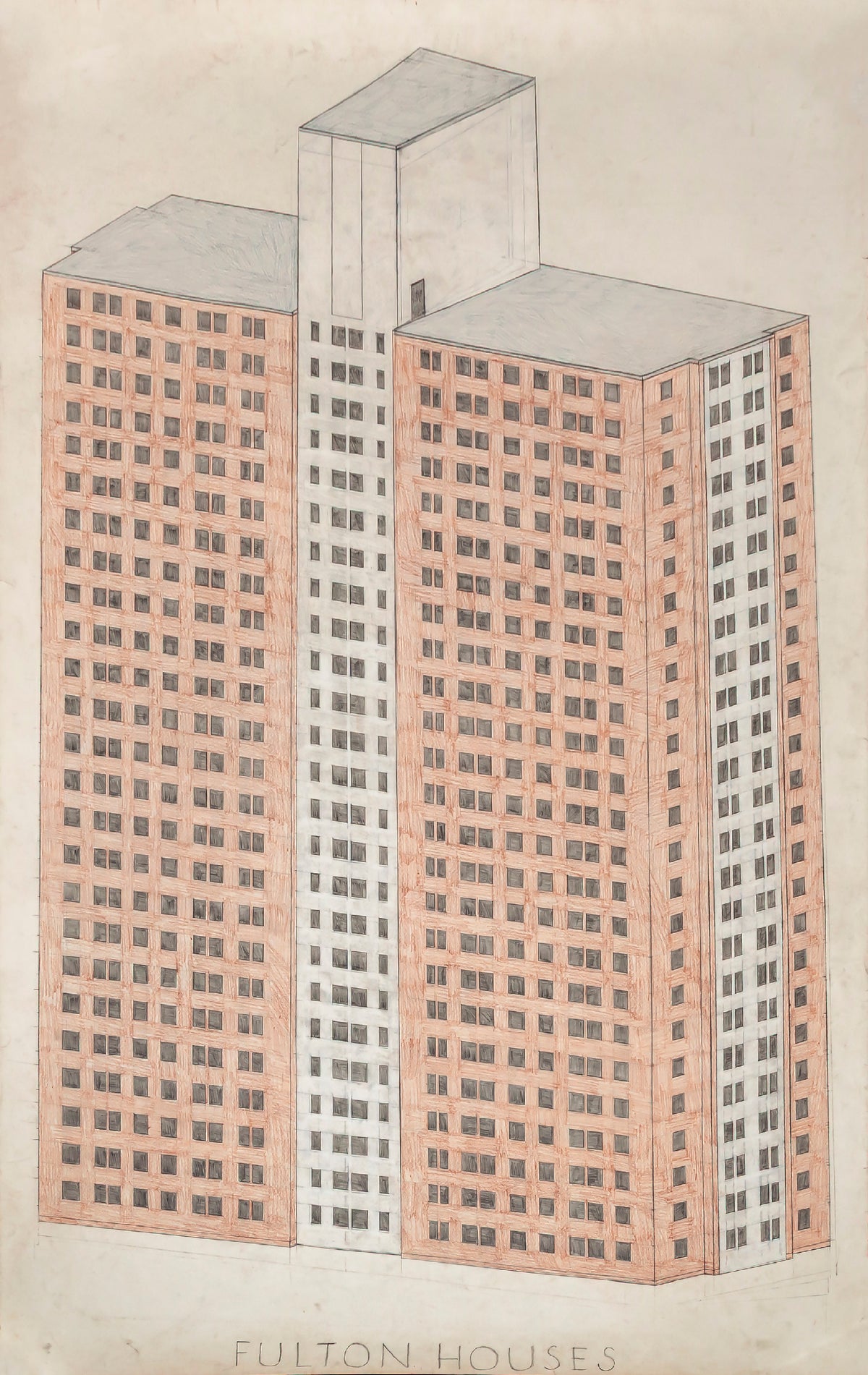 Philippe Weisbecker - Fulton Houses, 2004 – Yvon Lambert Paris
