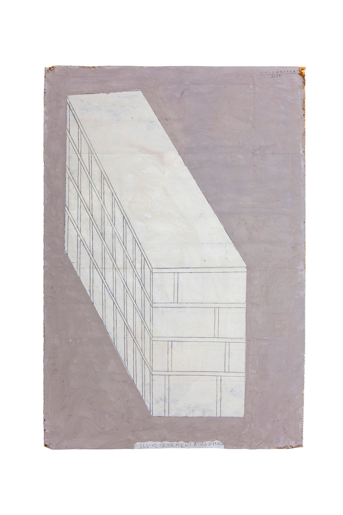 Philippe Weisbecker - Slum Tenement Building, 2025 – Yvon Lambert Paris