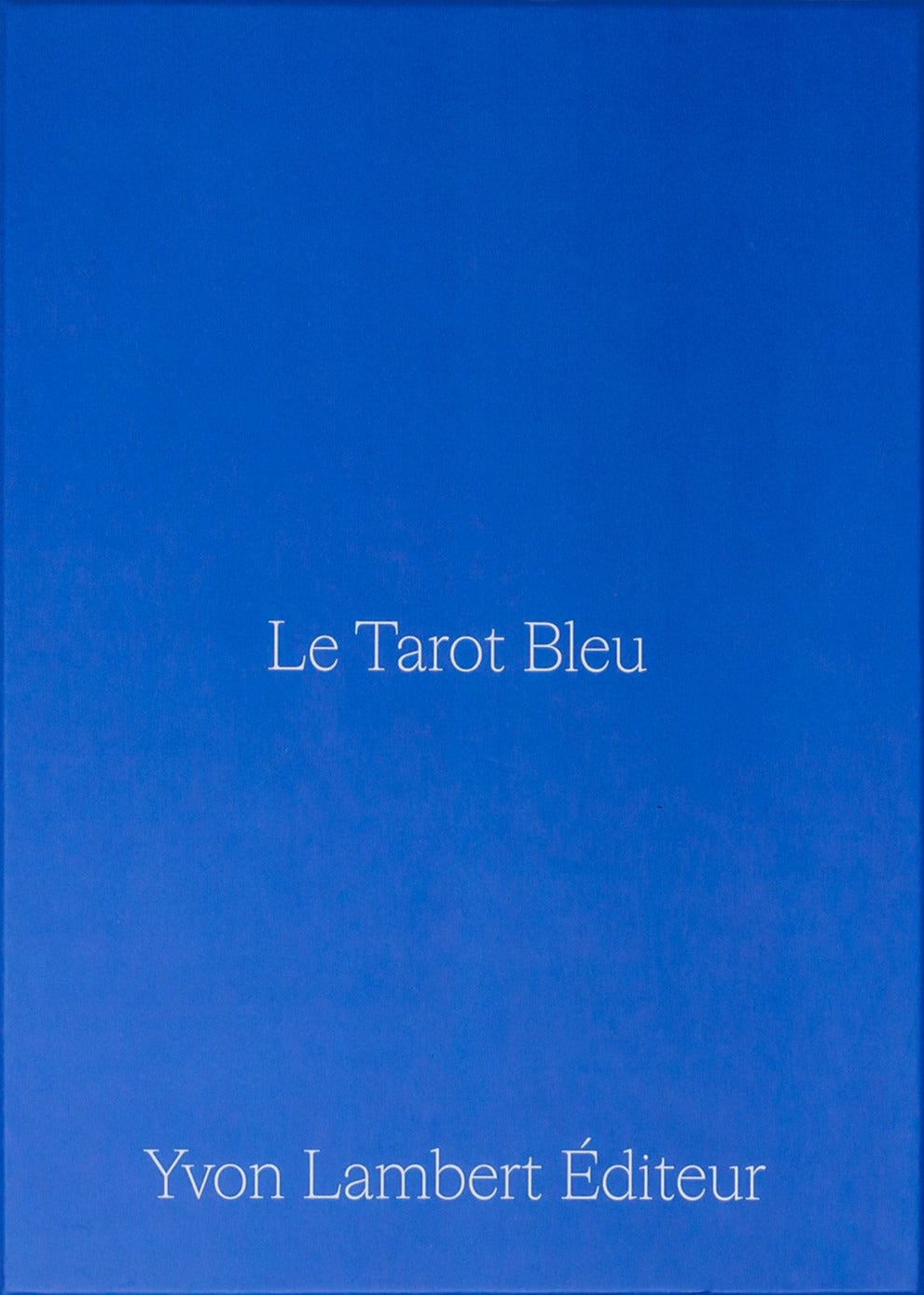 Marcella Barceló & Carol Teillard d'Eyry - Le Tarot Bleu – Yvon Lambert ...